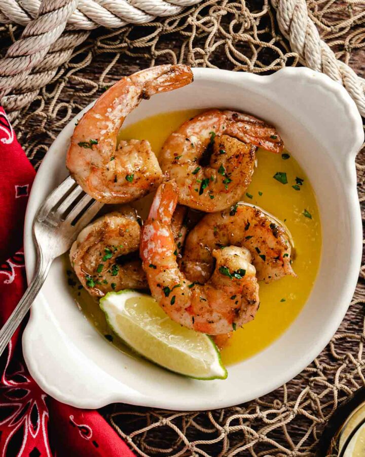 Buttery Cajun Blackened Shrimp Recipe