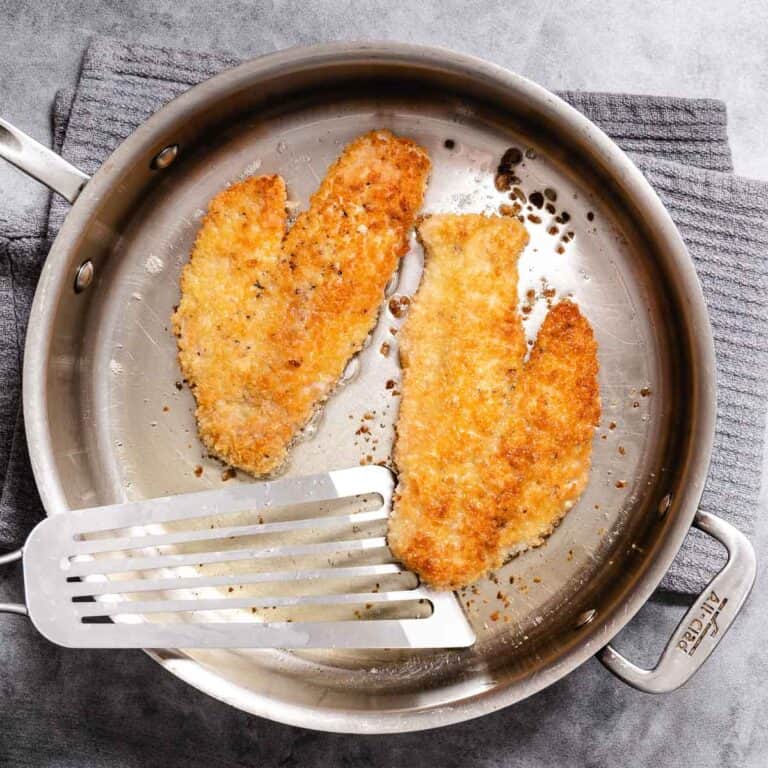 Crispy Pan Fried Snapper with Panko Breadcrumbs