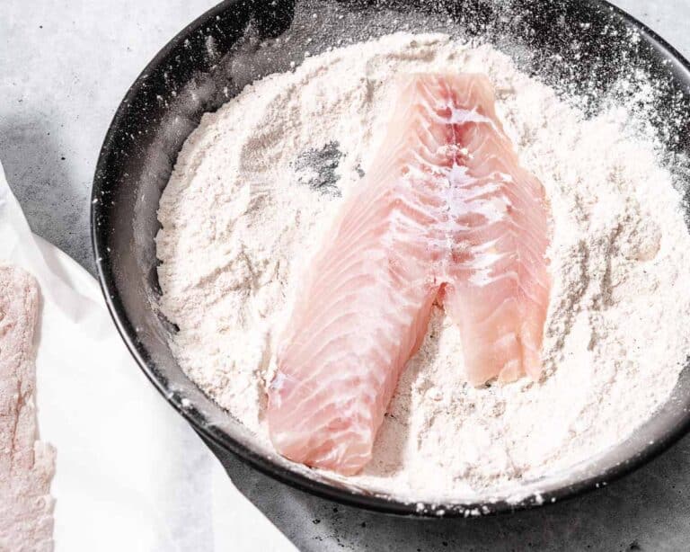 Crispy Pan Fried Snapper with Panko Breadcrumbs