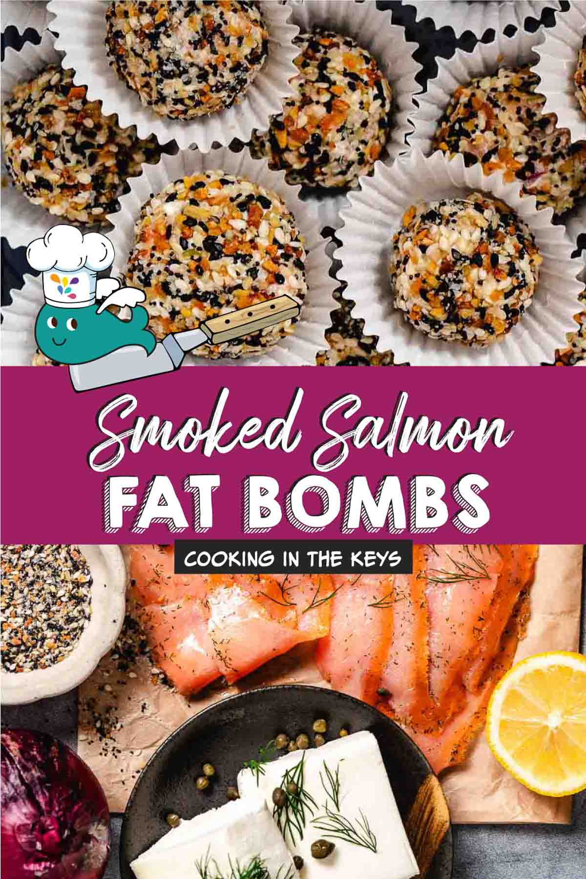 Keto Smoked Salmon Fat Bombs (Keto Snacks)