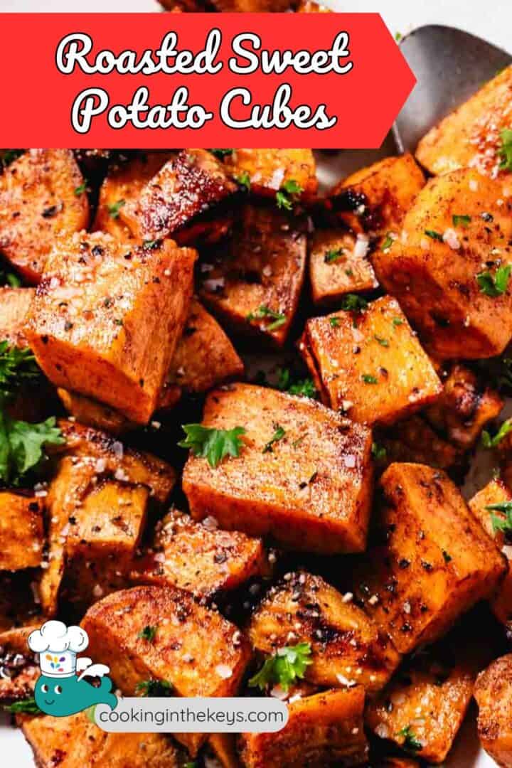 Baked Sweet Potato Cubes Recipe