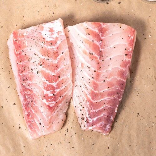 Seared Tripletail with Garlic Butter Sauce — Islamorada, FL