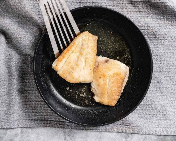 Seared Tripletail with Garlic Butter Sauce — Islamorada, FL