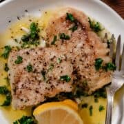 Seared Tripletail with Garlic Butter Sauce — Islamorada, FL