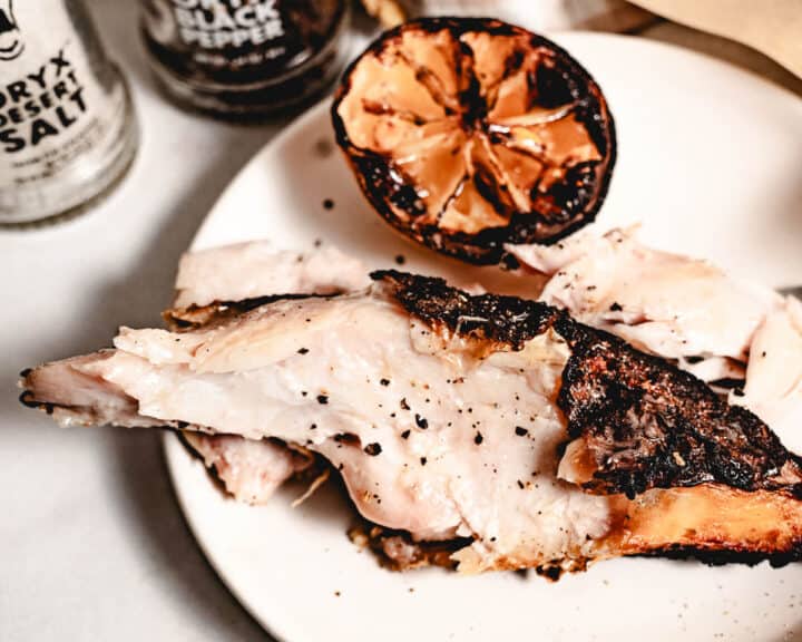 Grilled Grouper Fish Collar Recipe from Key West, Florida