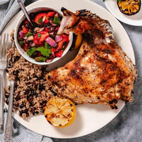 Grilled Grouper Fish Collar Recipe from Key West, Florida