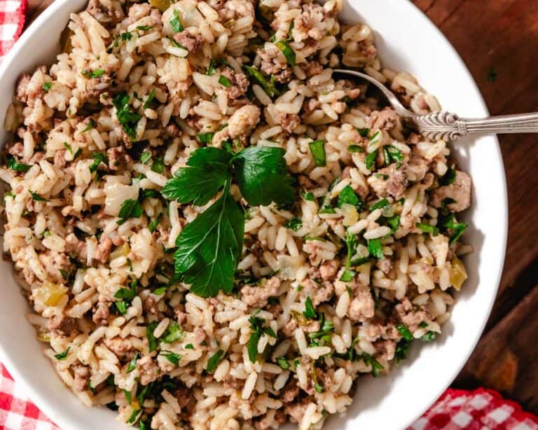 Cajun Dirty Rice Recipe (Easy One-Pot Meal)