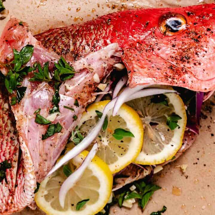 How to Roast a Whole Red Snapper in the Oven
