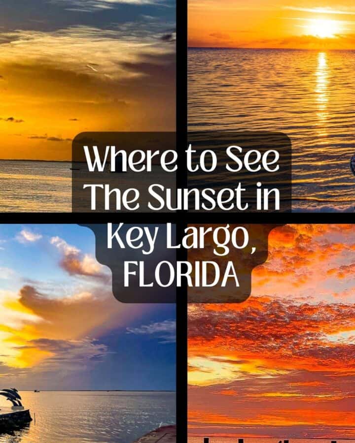 Where's The Best Place To Watch The Sunset in Key Largo?