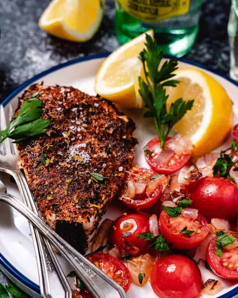 Florida Blackened Swordfish Recipe