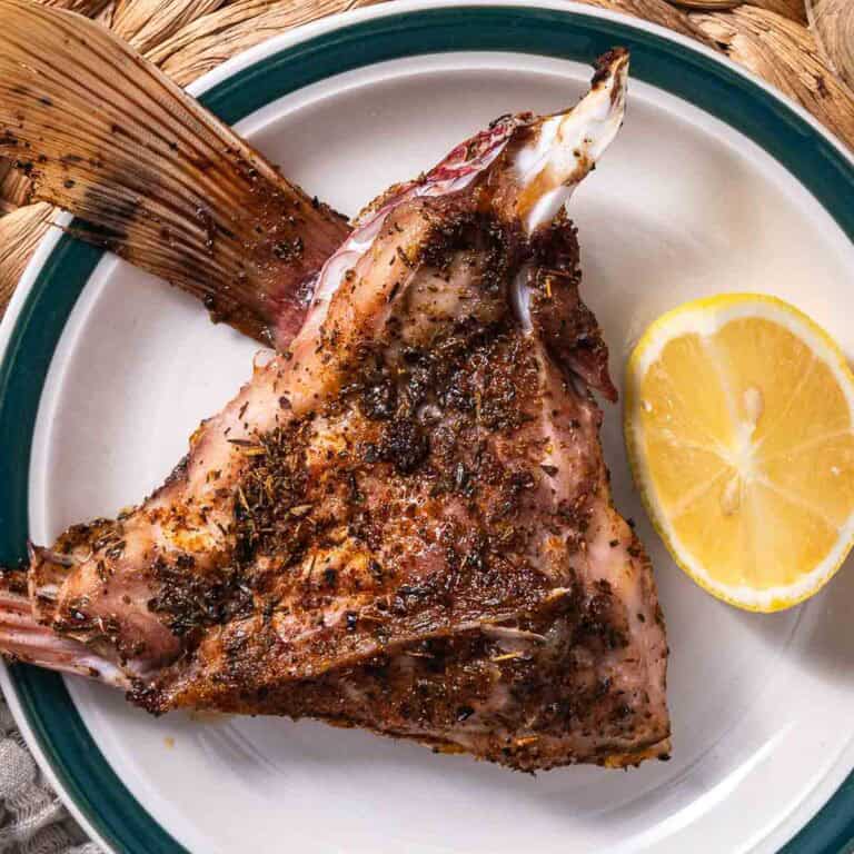 Roasted Red Snapper Collars from Key West, Florida