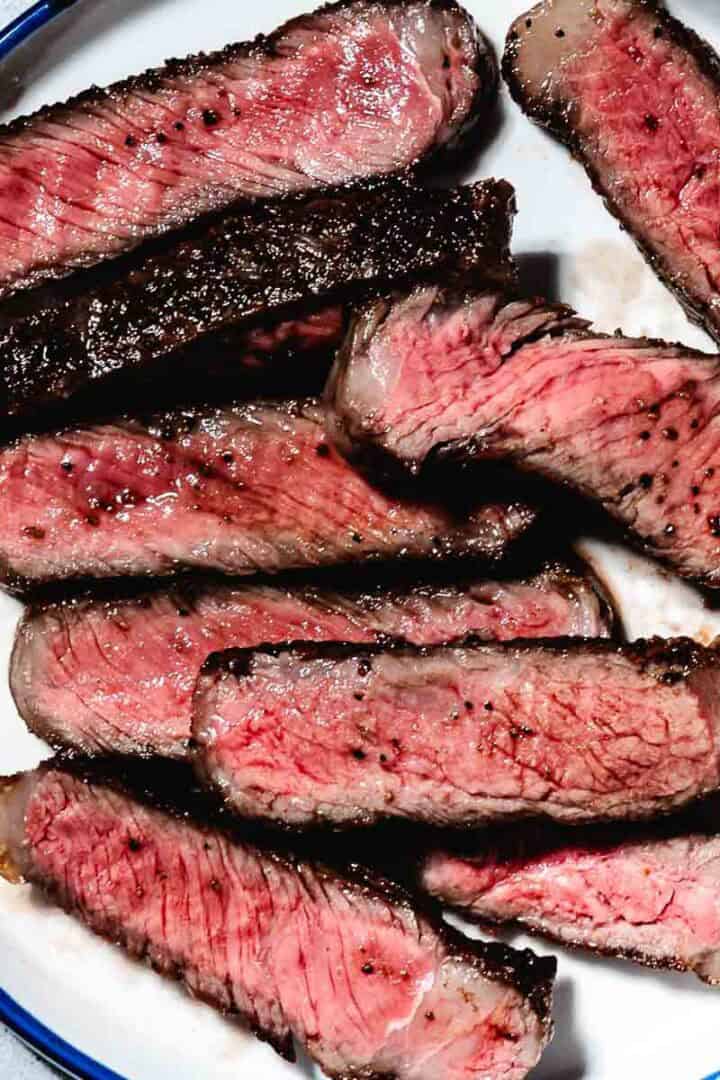 Reverse Seared New York Strip Steak — Cooking in The Keys