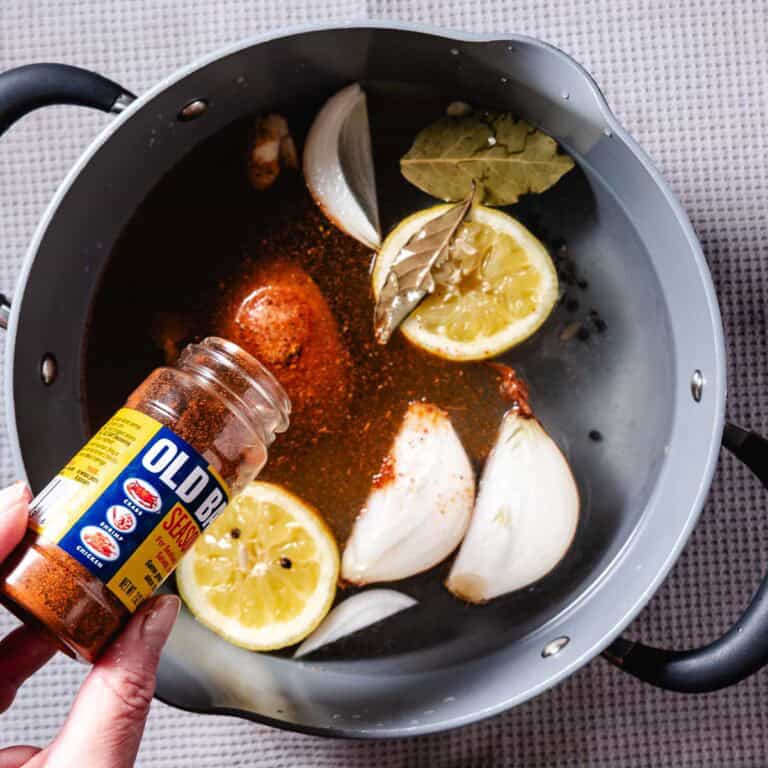 Boiled Shrimp With Old Bay — (Easy Shrimp Dinner)