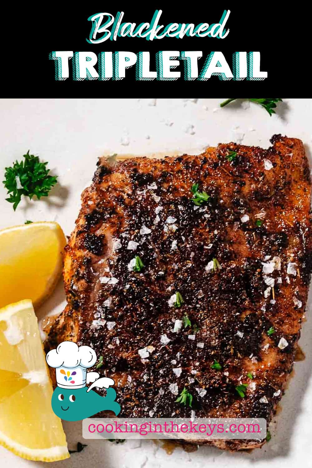 Cajun-Style Blackened Tripletail