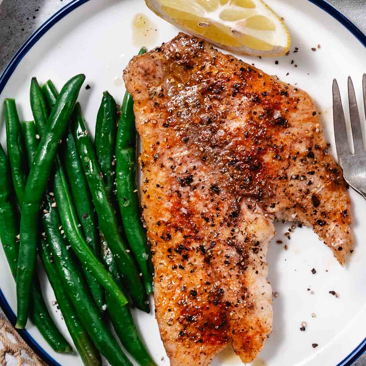 Pan Seared Snapper Fillets (Quick & Easy Fish Dinner)