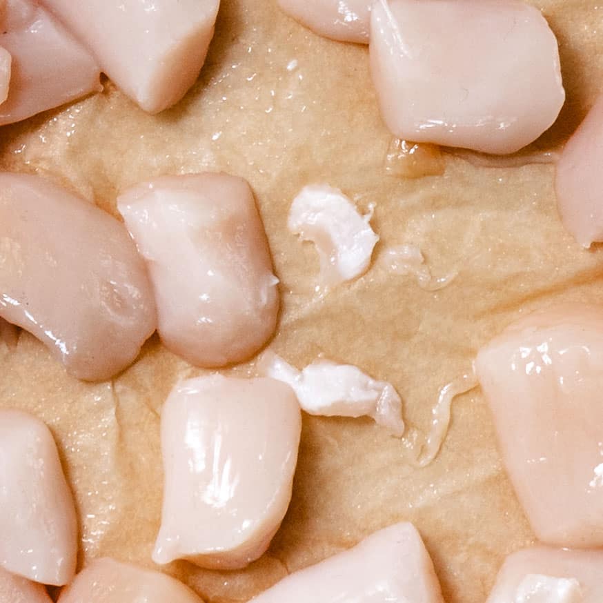 Sautéed Bay Scallops with Butter and Lemon