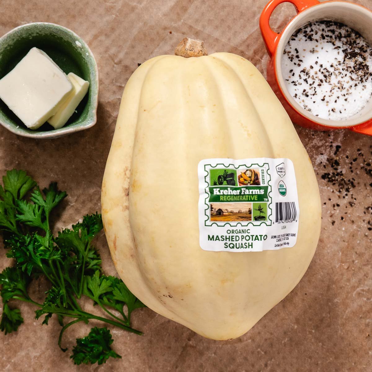 Roasted Mashed Potato Squash (Tastes Like Potatoes)