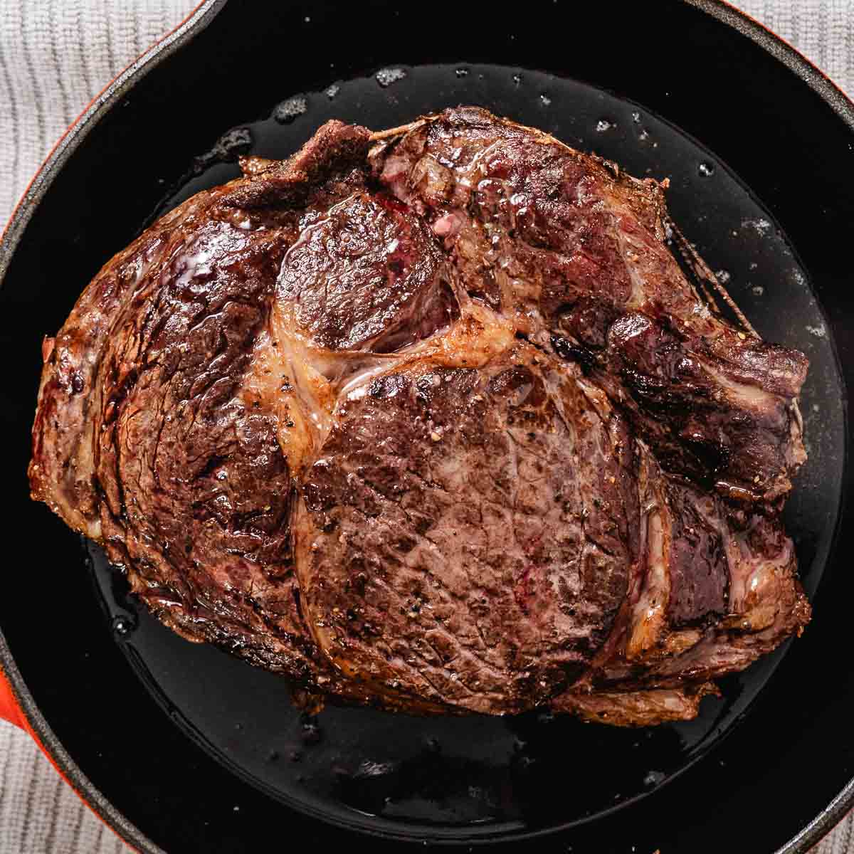 How to Cook a Small Standing Rib Roast (Easy Roast Beef Recipe)