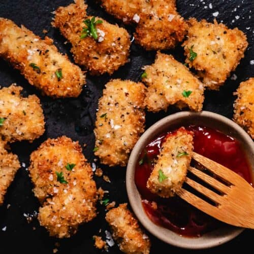 Pan Fried Chicken Nuggets (Crispy Skillet Recipe)