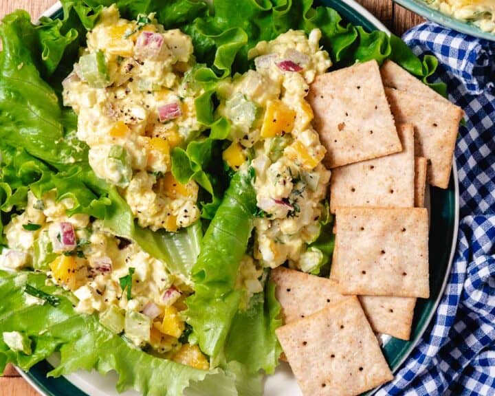 Mango Egg Salad Recipe (Easy & Tropical Lunch)