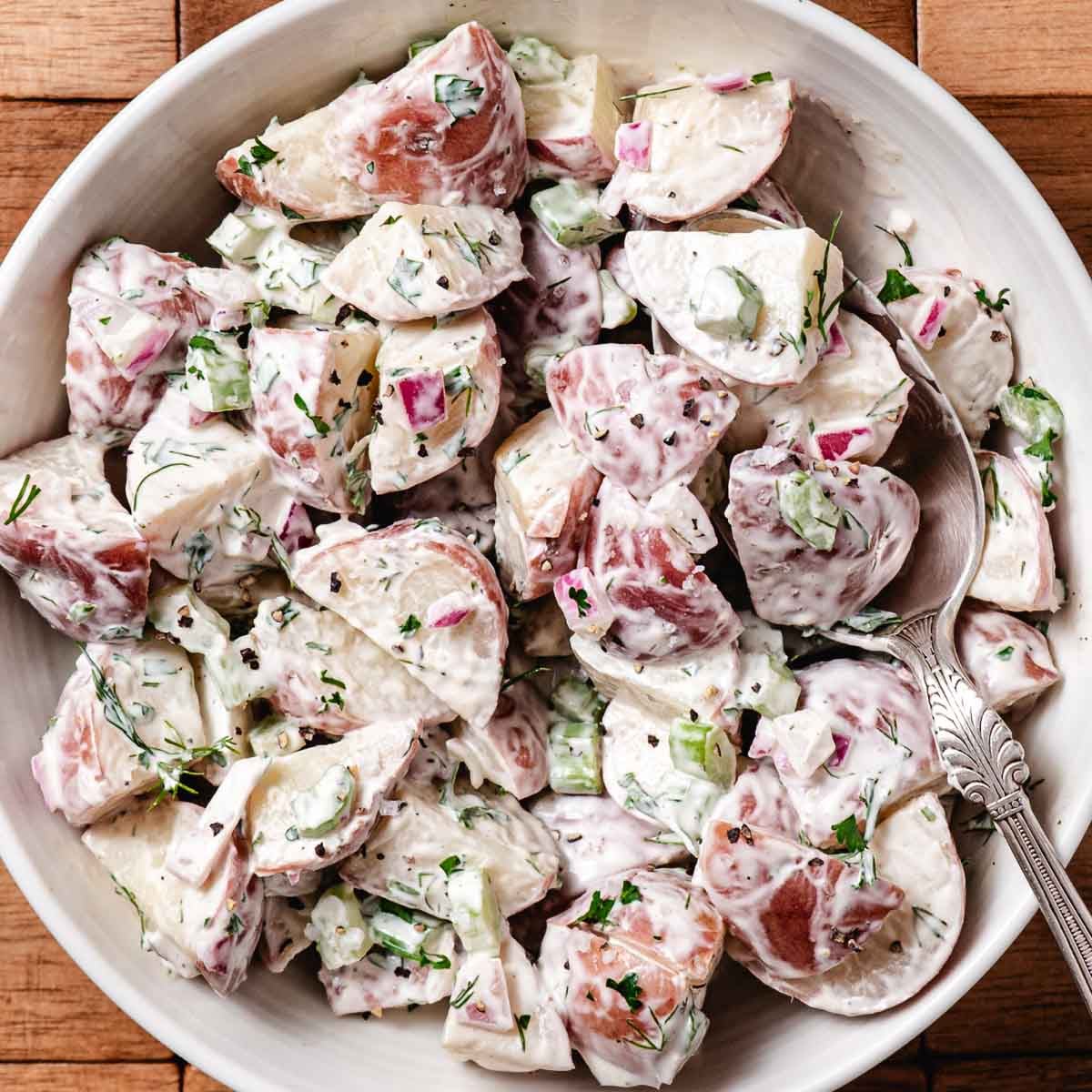 Sour Cream Dill Potato Salad